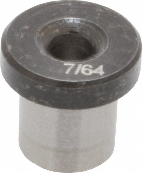 Boneham - Press Fit Headed Drill Bushing: Type H, 7/64" ID, 1/4" OD ...