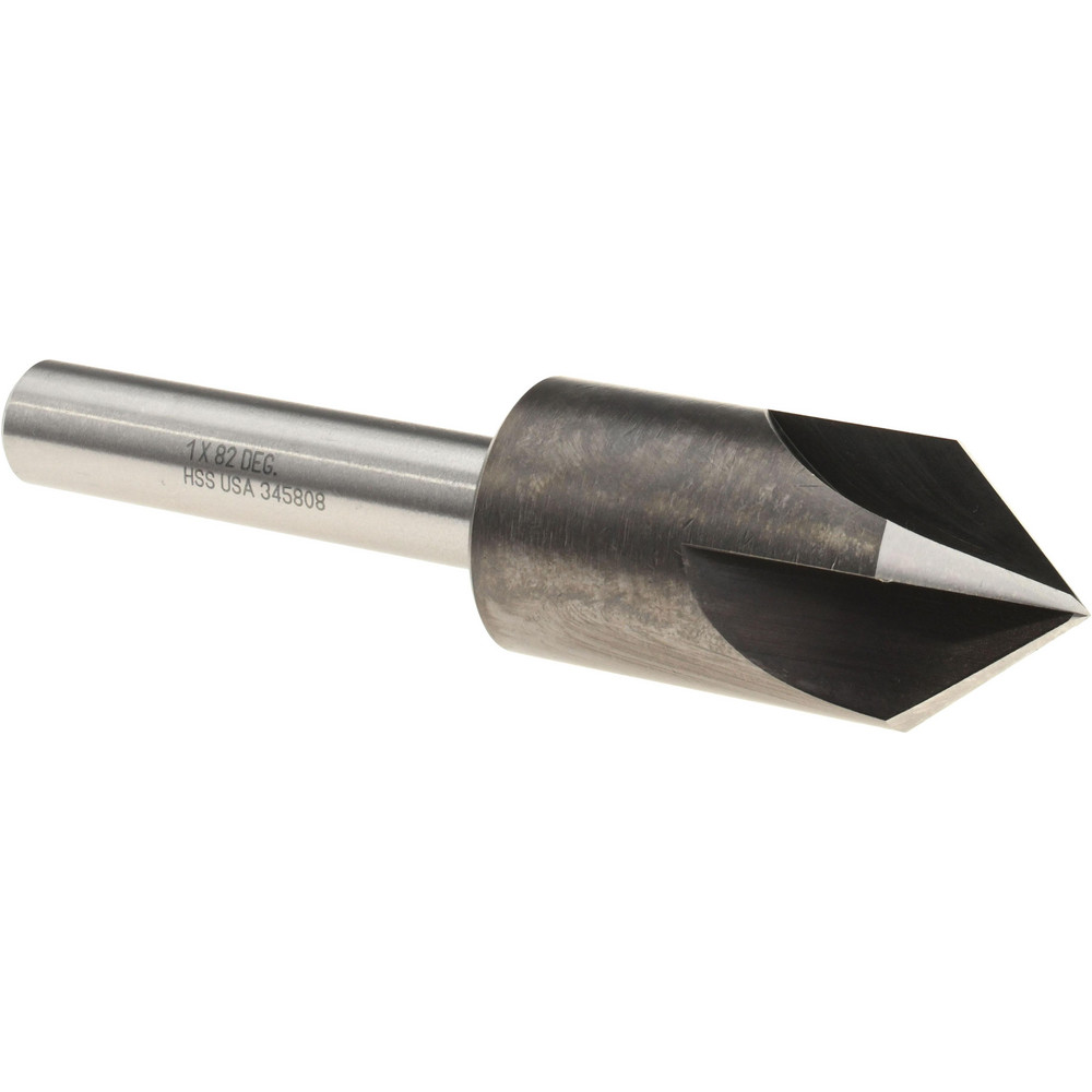 Titan USA - Countersink: 1" Head Dia, 82.00 deg Included Angle, 4 Flute ...