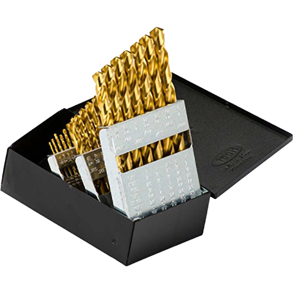 Titan USA - Drill Bit Set: Jobber Length Drill Bits, 29 Pc, 0.0625" to ...