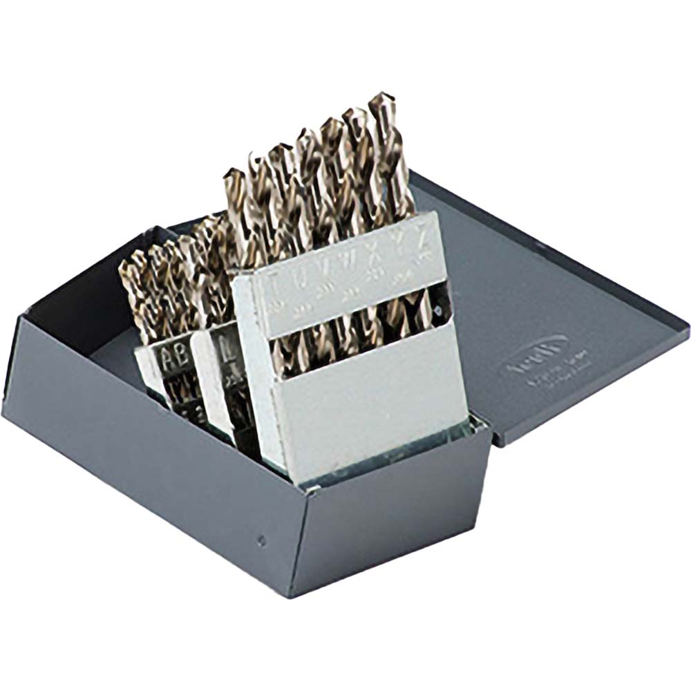 Titan USA Drill Bit Set Jobber Length Drill Bits 26 Pc 118 High Titan USA Drill Bit Set Jobber Length Drill Bits 26 Pc 118 High