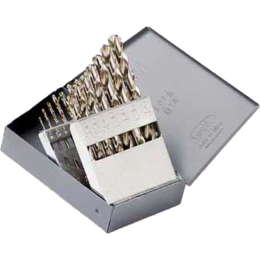 Titan USA - Drill Bit Set: Jobber Length Drill Bits, 15 Pc, 0.0625" to ...