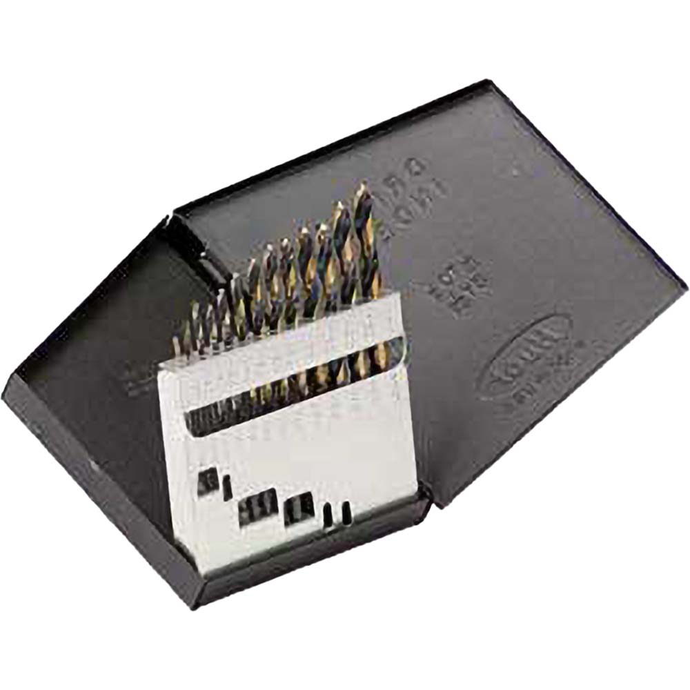 Titan USA - Drill Bit Set: Jobber Length Drill Bits, 13 Pc, 0.0625" to ...