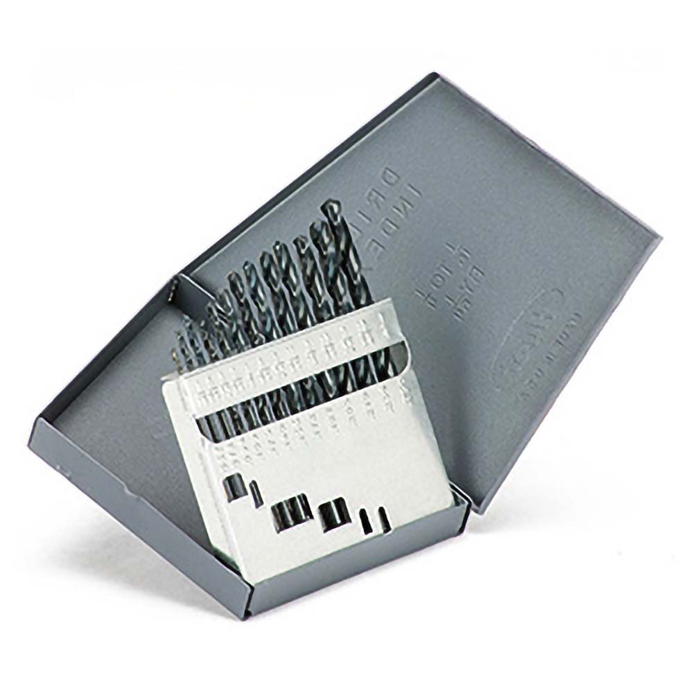 Titan USA - Drill Bit Set: Jobber Length Drill Bits, 13 Pc, 0.0625" to ...