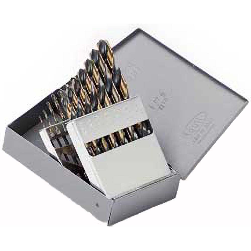 Titan USA - Drill Bit Set: Jobber Length Drill Bits, 15 Pc, 0.0625" to ...