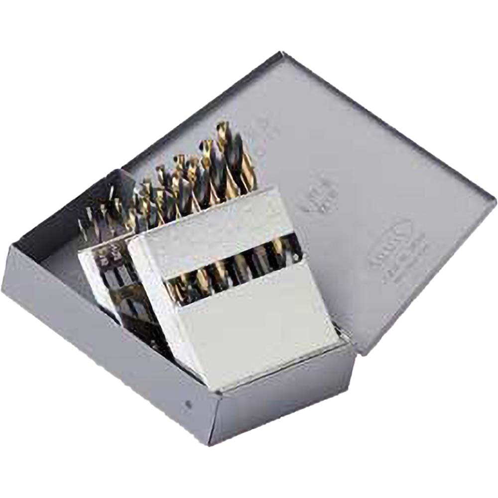 Titan USA - Drill Bit Set: Maintenance Length Drill Bits, 15 Pc, 0.0625 ...