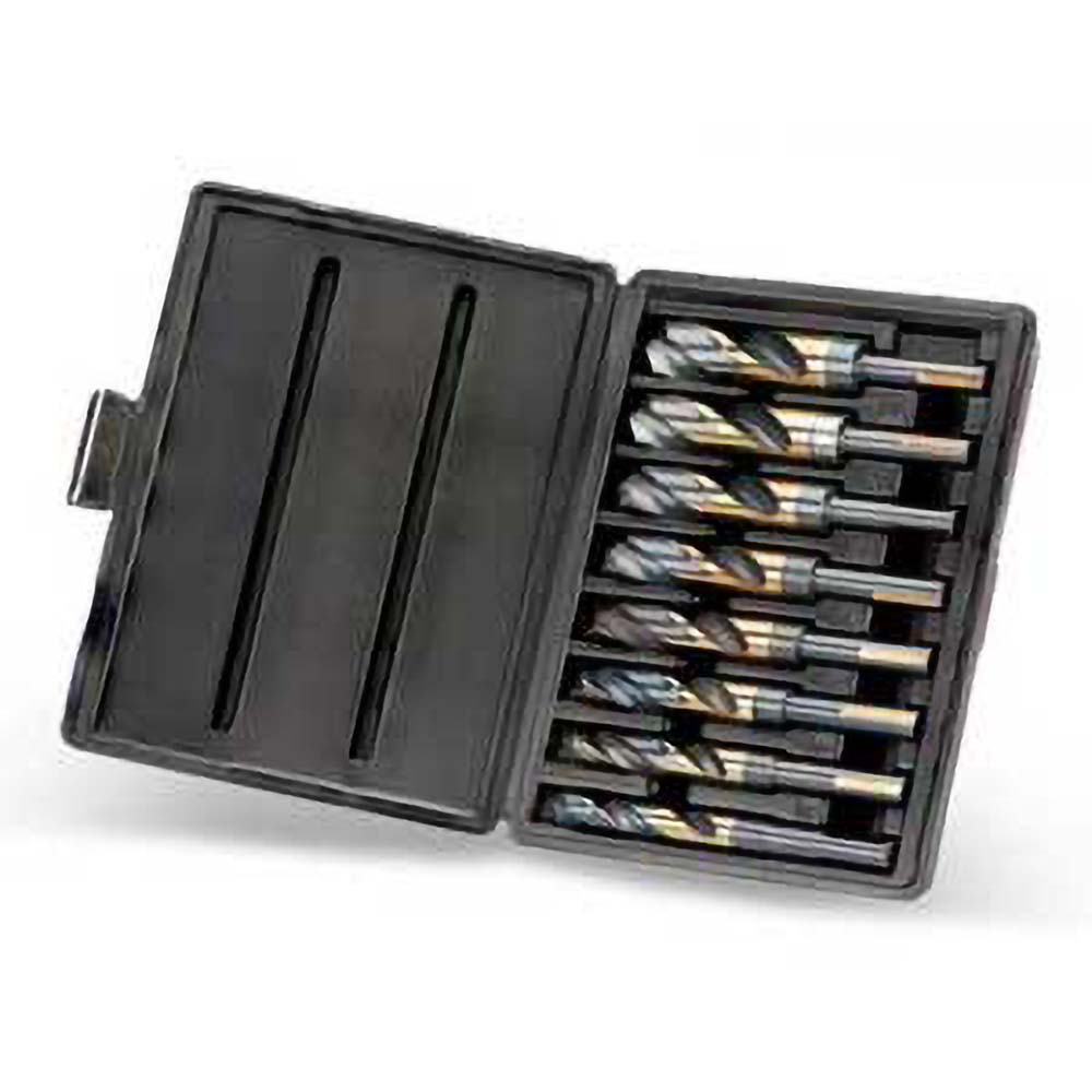 Titan USA - Drill Bit Set: Reduced Shank Drill Bits, 8 Pc, 0.5625" to 1 ...