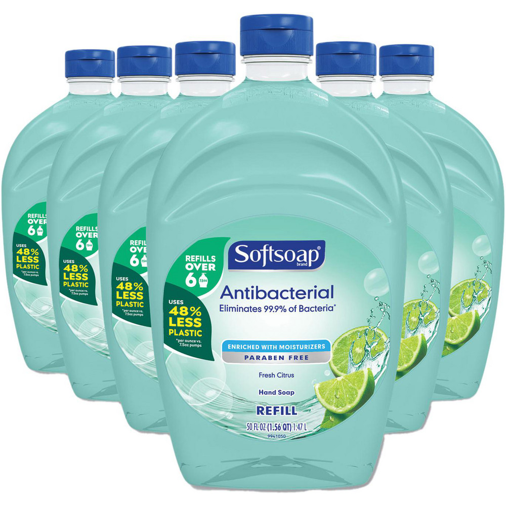 SoftSoap - Antibacterial Liquid Hand Soap Refill, Fresh Scent, 50 oz ...