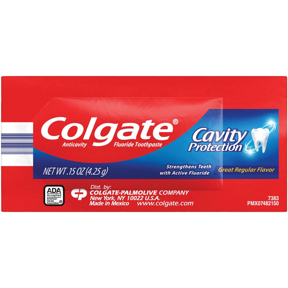 Colgate - Cavity Protection Toothpaste, Regular Flavor, 0.15 oz Sachet ...