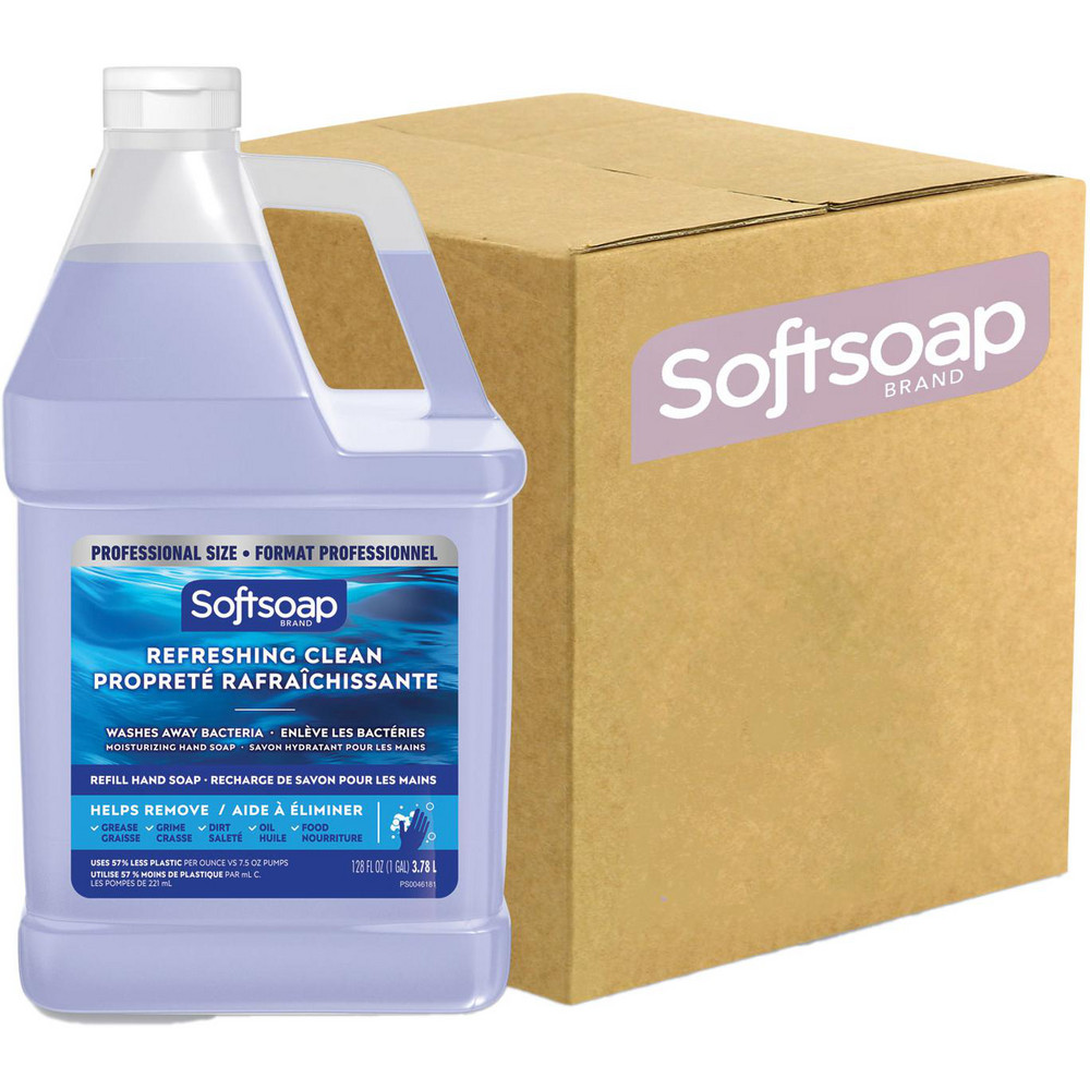 SoftSoap - Liquid Hand Soap Refill, Refreshing Clean Scent, 128 oz, 4 ...