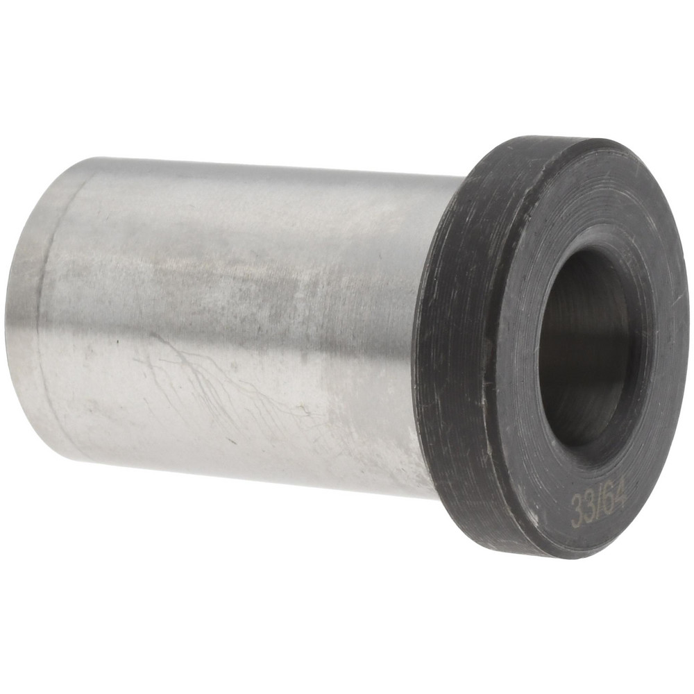 Boneham - Press Fit Headed Drill Bushing: Type H, 33/64" ID, 7/8" Body ...