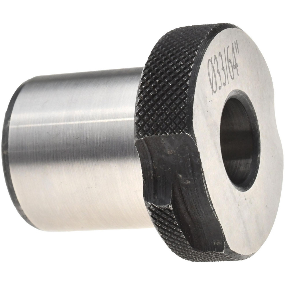 Boneham - Slip-Fixed Drill Bushing: Type SF, 33/64" ID, 1" Body OD ...