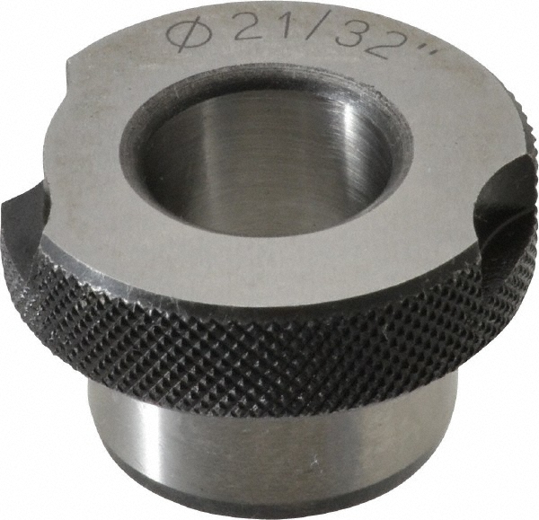 Boneham - Slip-Fixed Drill Bushing: Type SF, 21/32" ID, 1" Body OD ...