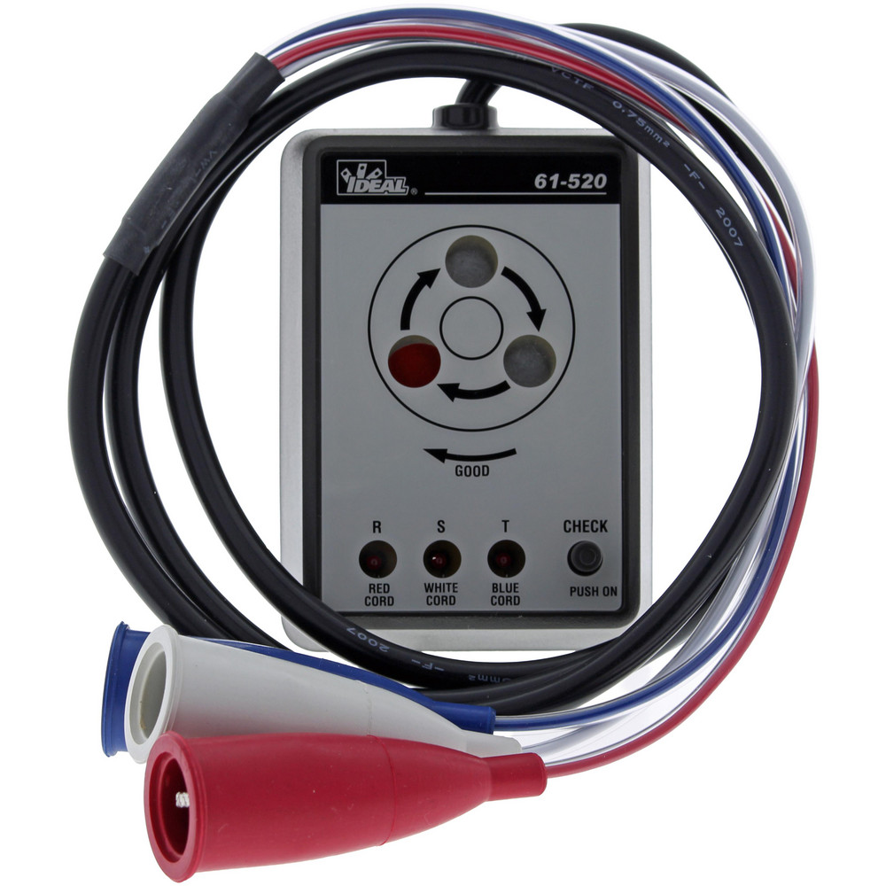 Ideal - 3-PHASE SEQUENCE PHASE ROTATION TESTERS | MSC Direct