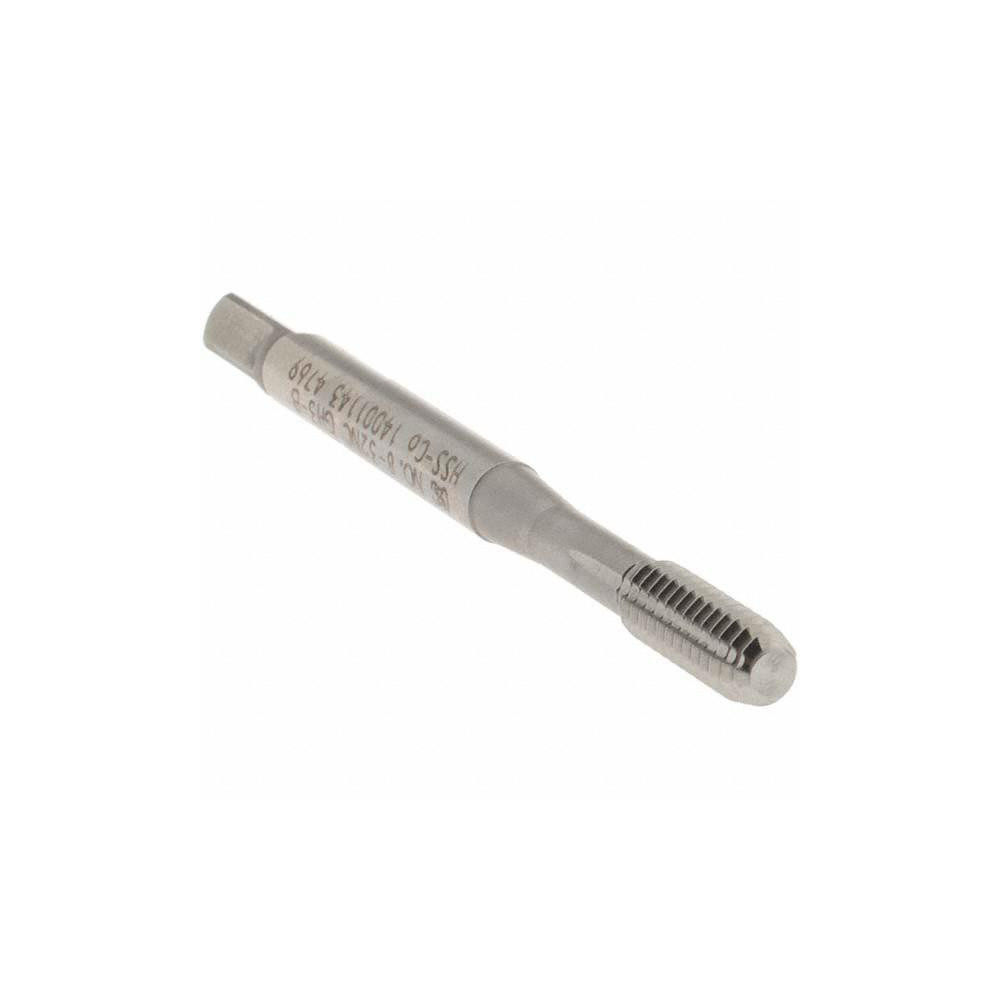 OSG - Thread Forming Tap: #8-32 UNC, 3B Class of Fit, Modified Bottoming Chamfer, Cobalt, Bright ...