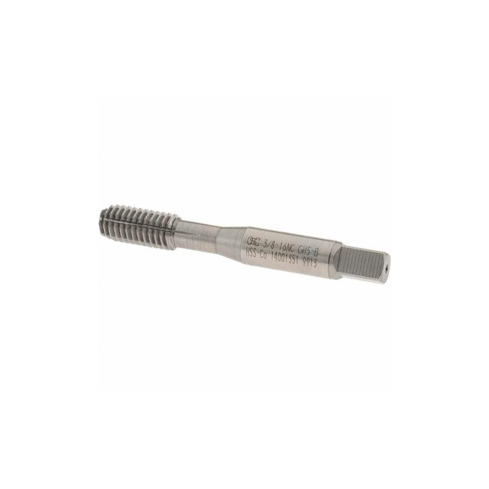 OSG - Thread Forming Tap: 3/8-16 UNC, 3B Class of Fit, Modified Bottoming Chamfer, Cobalt ...