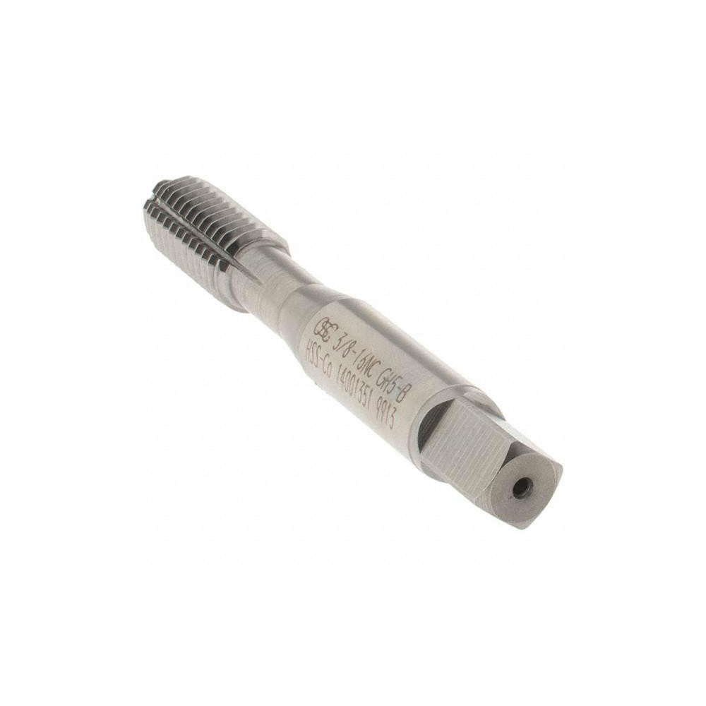 OSG - Thread Forming Tap: 3/8-16 UNC, 3B Class of Fit, Modified Bottoming Chamfer, Cobalt ...