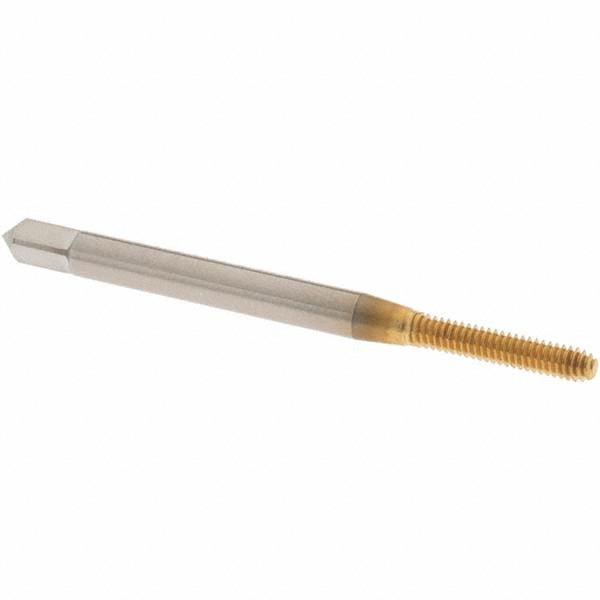 OSG - Thread Forming Tap: #3-48 UNC, 2B Class of Fit, Modified Bottoming Chamfer, Cobalt, TiN ...