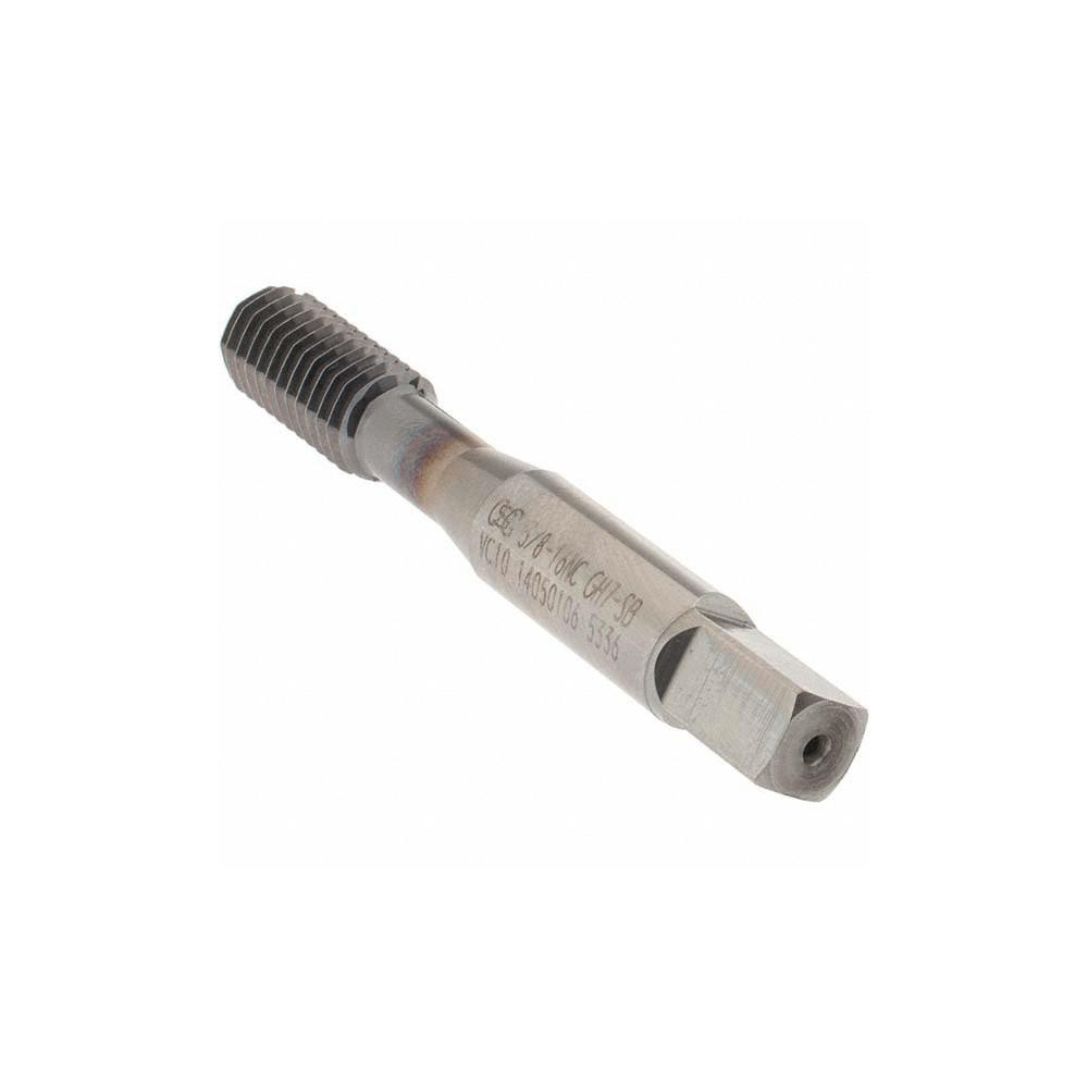 OSG - Thread Forming Tap: 3/8-16 UNC, 2B Class of Fit, Bottoming Chamfer, Powdered Metal High ...