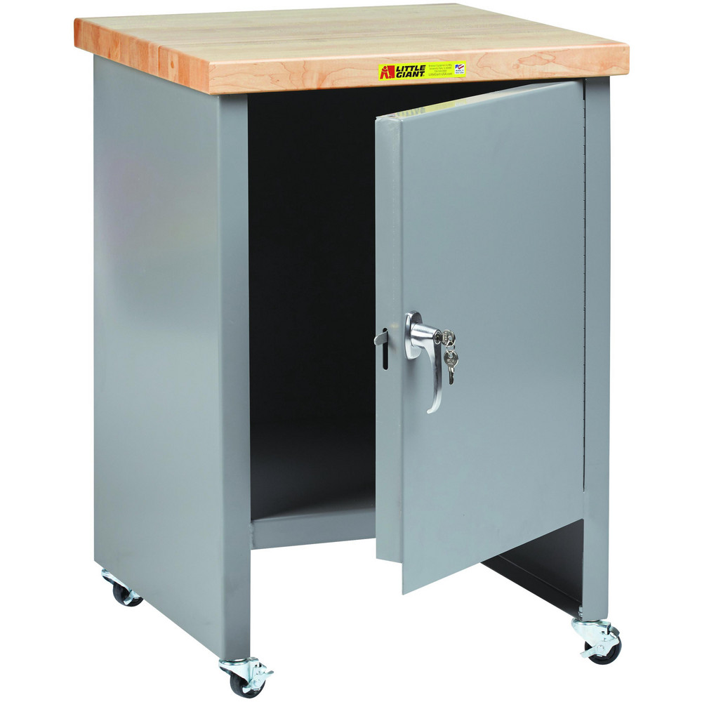 Little Giant® - Mobile Work Benches: Bench Type: Butcher Block Work ...