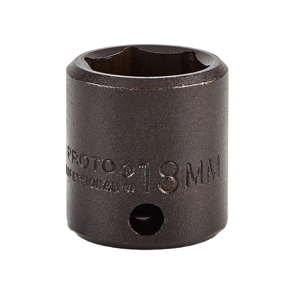 Proto - Impact Socket: 3/8" Drive, 18 mm Socket, Hex Drive | MSC Direct