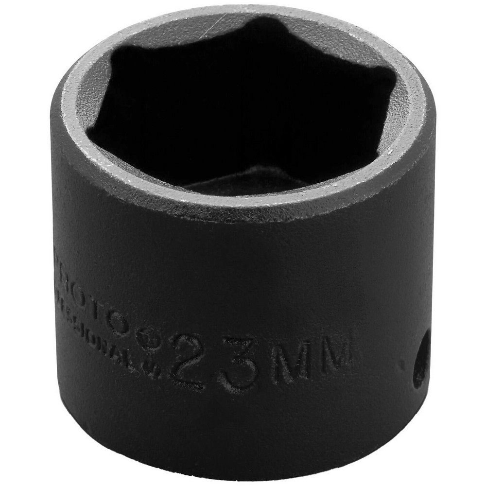 Proto - Impact Socket: 3/8" Drive, 23 mm Socket, Hex Drive | MSC Direct