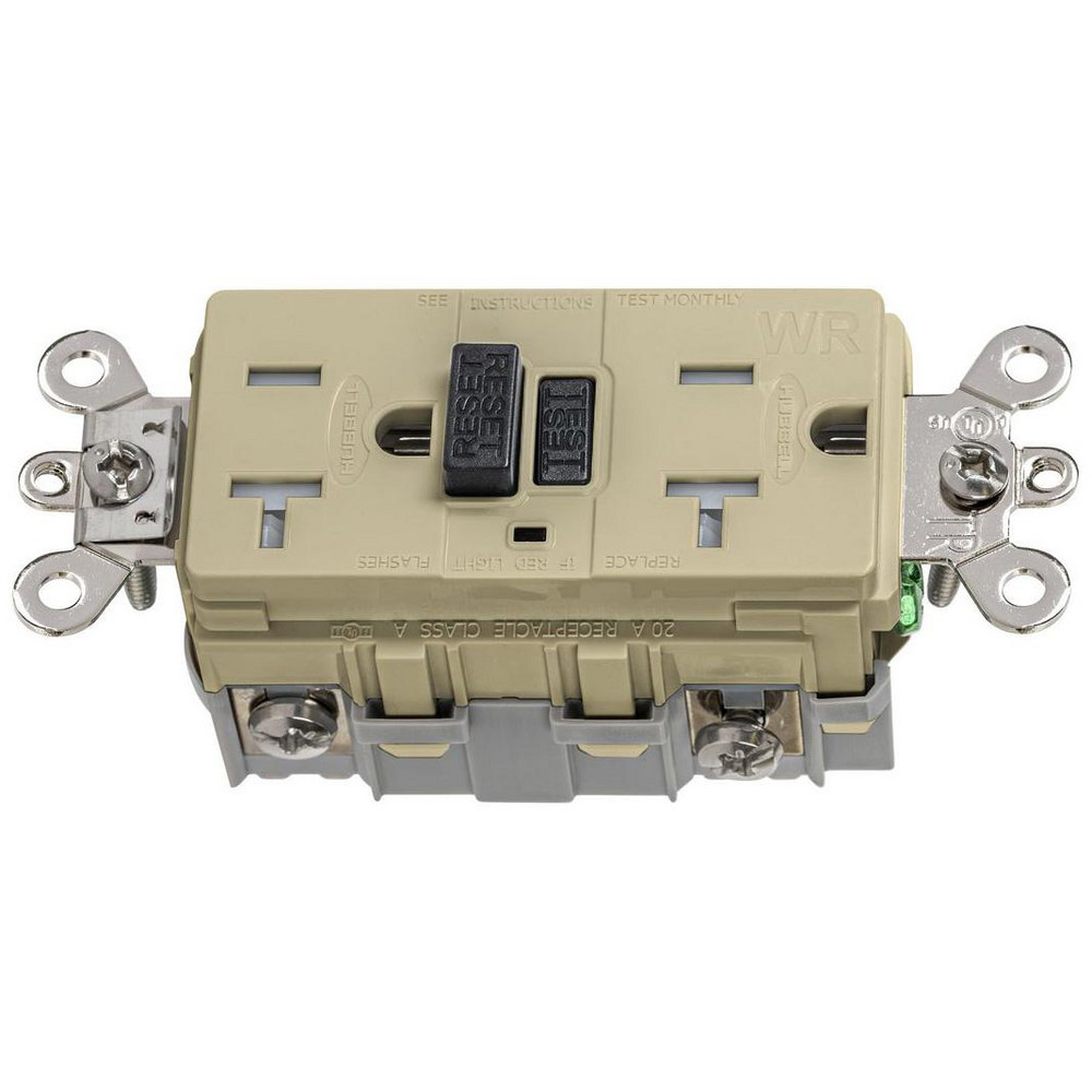 Hubbell Wiring Device-Kellems - GFCI Receptacles; Grade: Industrial ...