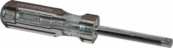 Paramount - 1/4" Solid Shaft Socket Driver - 07574452 - MSC Industrial ...