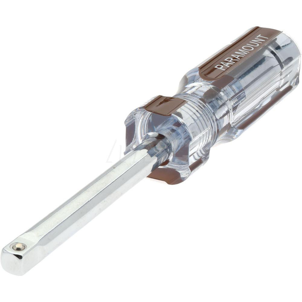 Paramount - 1/4" Solid Shaft Socket Driver - 07574452 - MSC Industrial ...