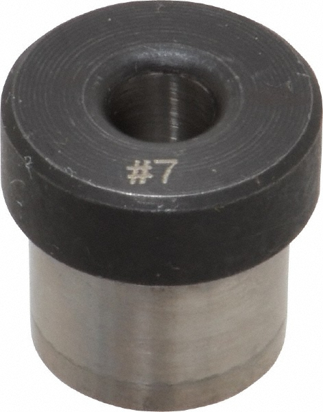 Boneham - Press Fit Headed Drill Bushing: Type H, #7 ID, 1/2" Body OD ...