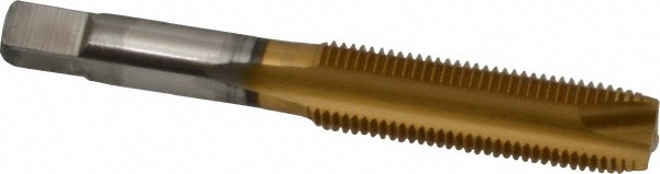 Hertel - M12x1.25 Metric Fine 3 Flute TiN Finish High Speed Steel ...