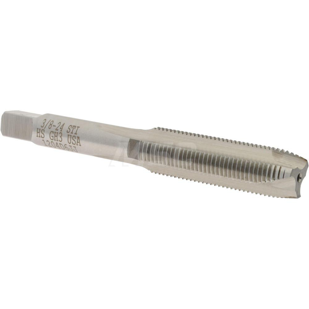 Hertel - Spiral Point STI Tap: 3/8-24 UNF, 3 Flutes, Plug, High Speed ...
