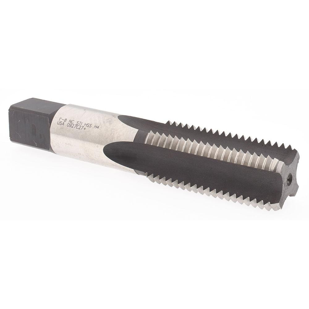 Hertel - Hand STI Tap: 1-8 UNC, H4, 4 Flutes, Bottoming Chamfer | MSC ...