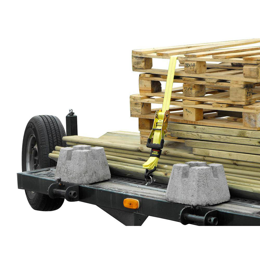 Erickson Manufacturing - Polyester Ratchet Strap Tie Down: 27' Long, 2 ...