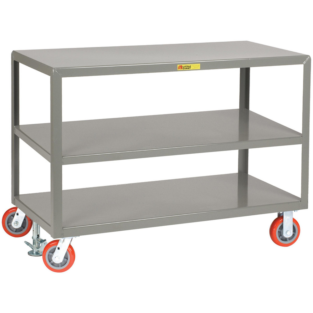 Little Giant® - Mobile Work Benches: Bench Type: Mobile Table; Edge Type: Square; Depth (Inch ...