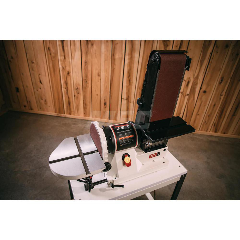 Jet - 48 Inch Long x 6 Inch Wide Belt, 9 Inch Diameter, Horizontal and ...