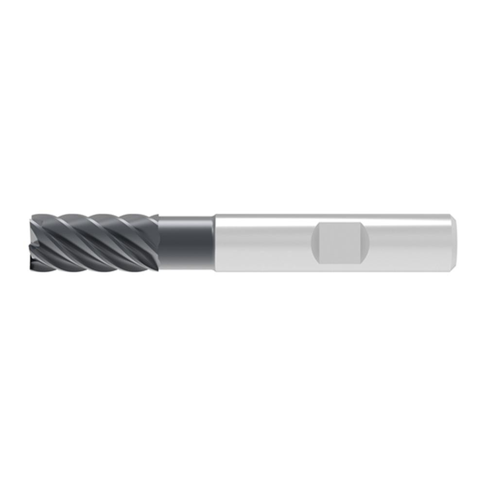 WNT - Corner Chamfer End Mill: 10.00 mm Dia, 22.00 mm LOC, 6 Flute, 0. ...