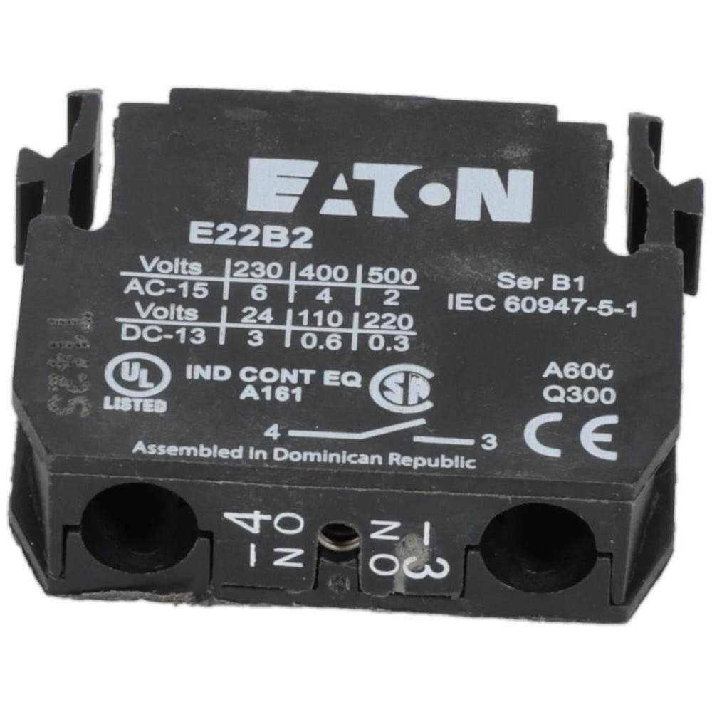 Eaton Cutler-Hammer - Electrical Switch Contact Block | MSC Direct