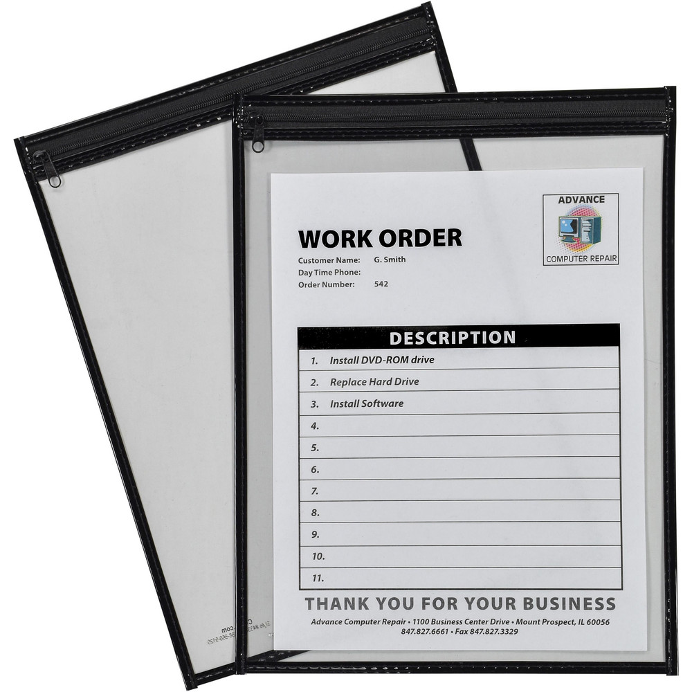 C-LINE® - Document Protectors: Document Type: Shop Ticket Holder; Color ...
