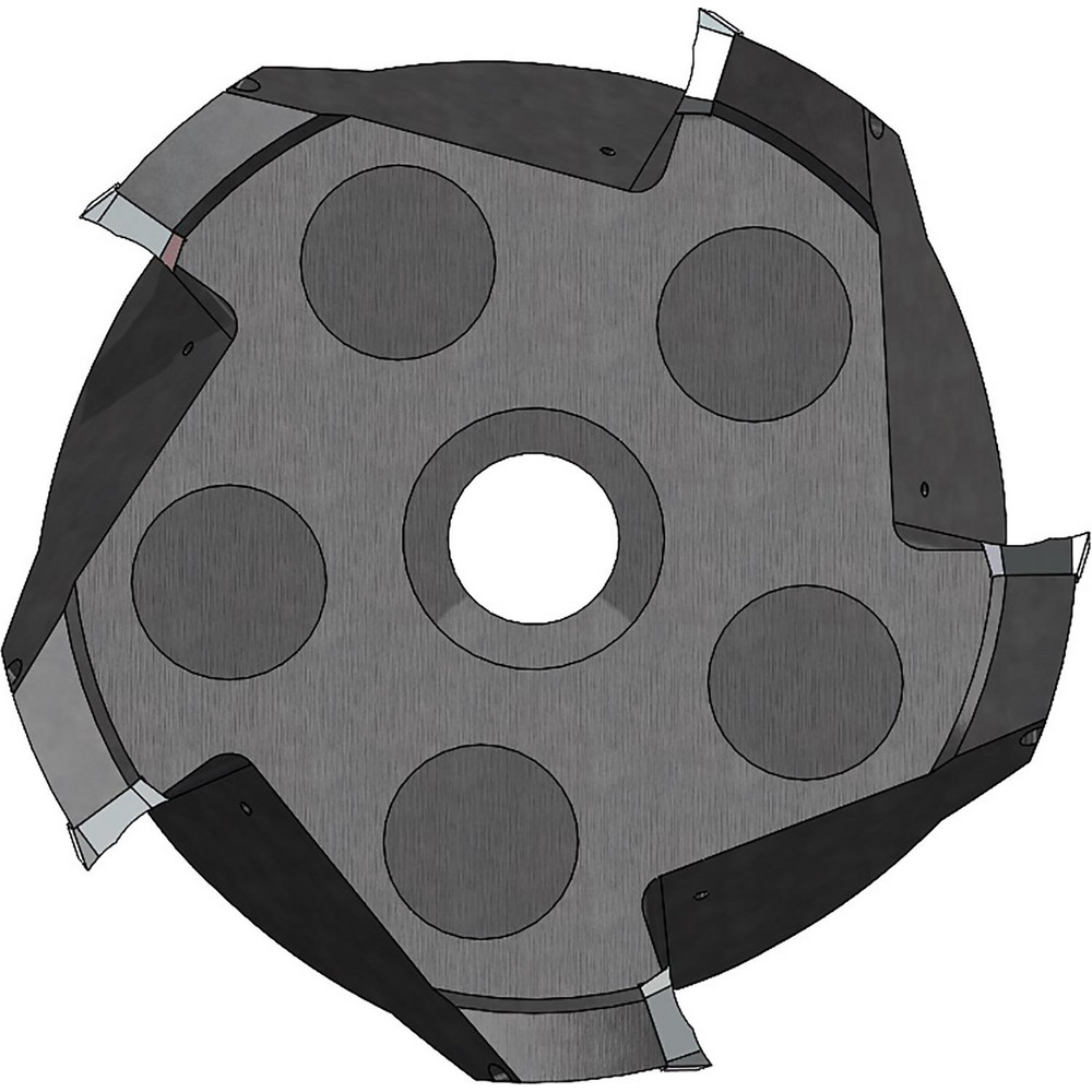 A.B. Tools - Indexable High-Feed End Mill: SHELL-700, Cylindrical Shank ...