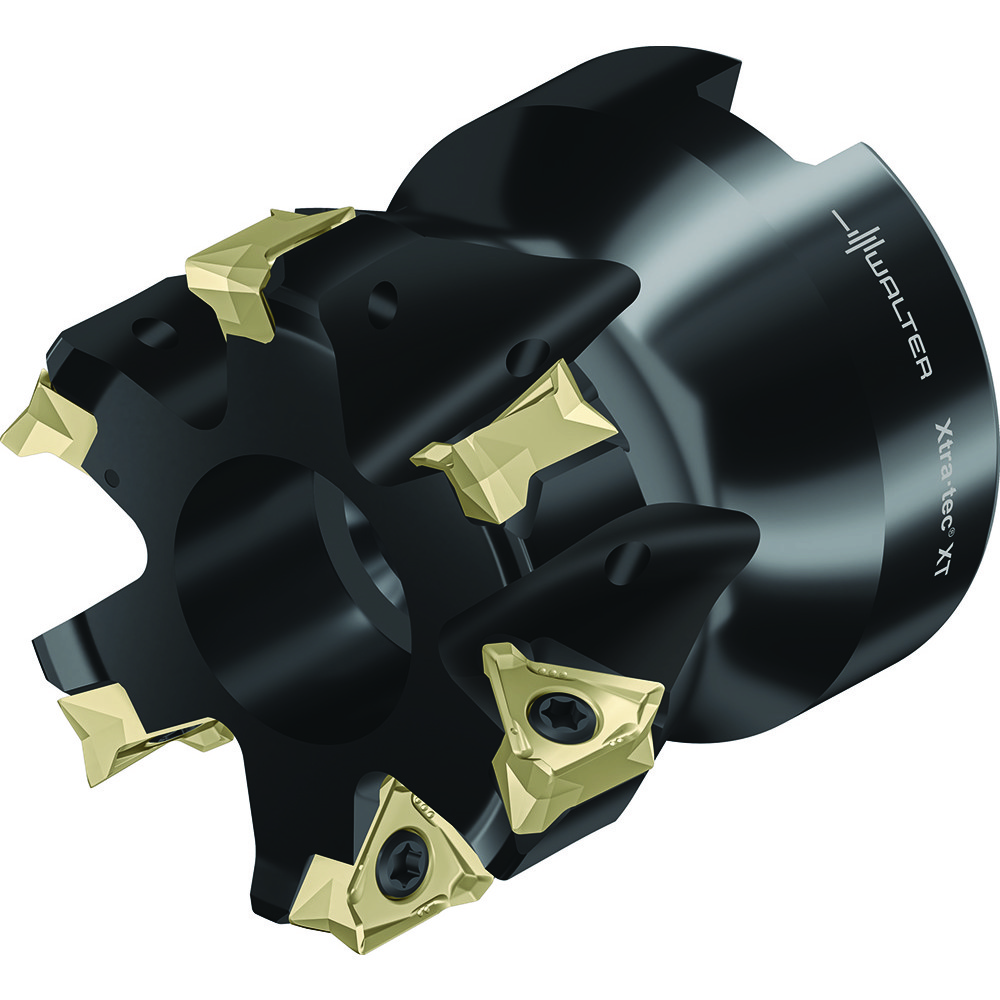 Walter - Indexable Square-Shoulder Face Mill: M5137.038-B19-06-05, 0. ...
