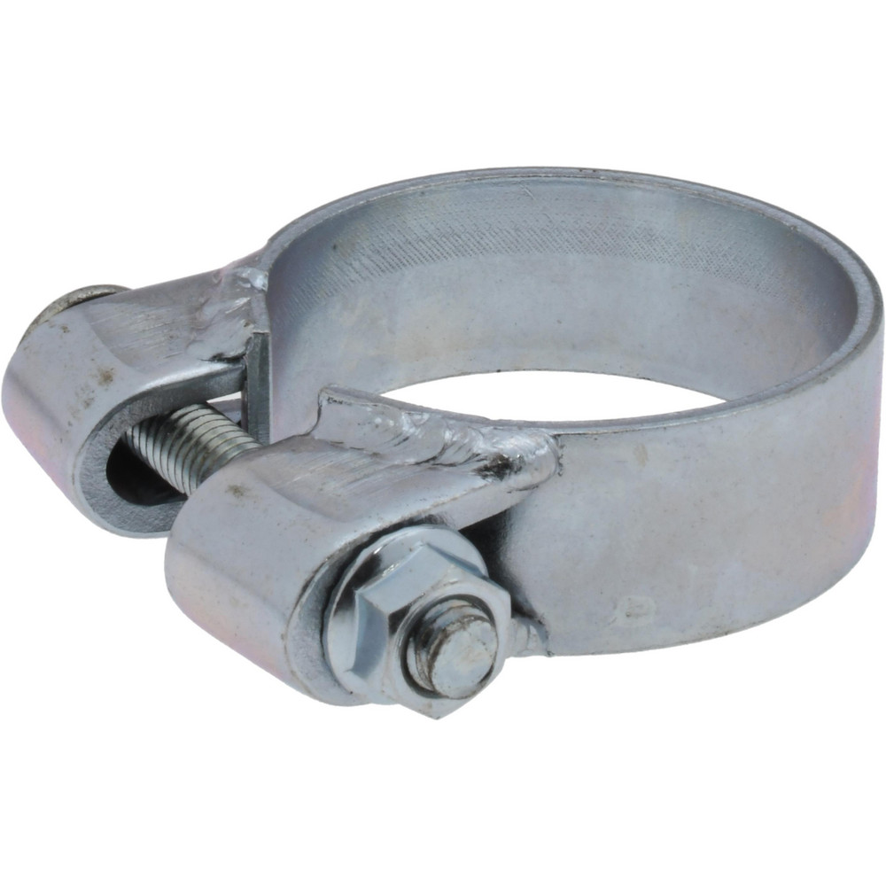 Made in USA - Band Clamp: BCE Band Style, 0.12" Thick, Zinc-Plated ...