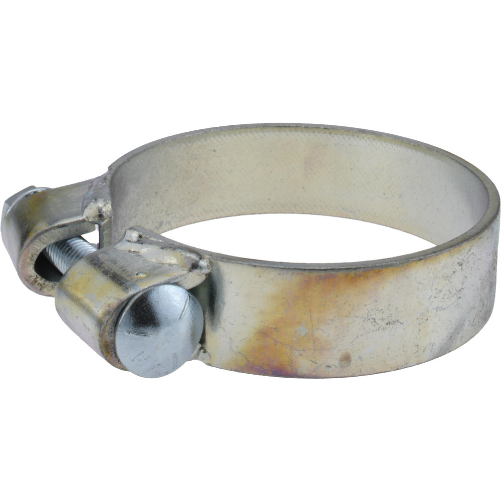 Made in USA - Band Clamp: BCE Band Style, 0.12" Thick, Zinc-Plated ...