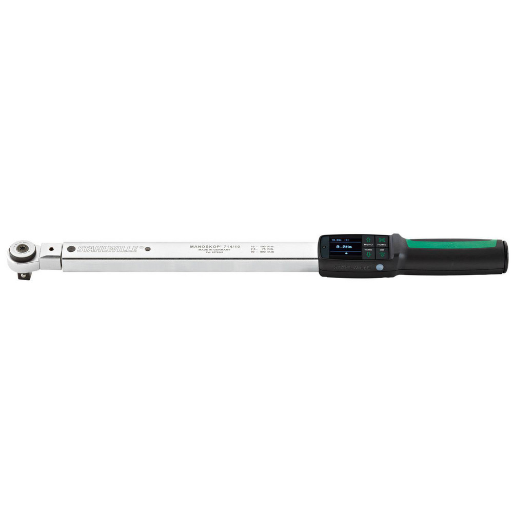 Stahlwille - Digital Torque Wrench: 1/2" Drive, Square Drive, Foot ...