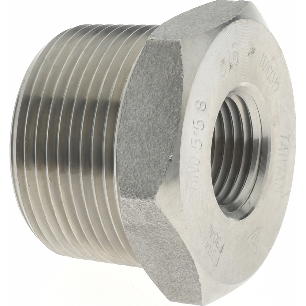Merit Brass Pipe Bushing 1 1 4 X 1 2 Fitting 304 304L Stainless