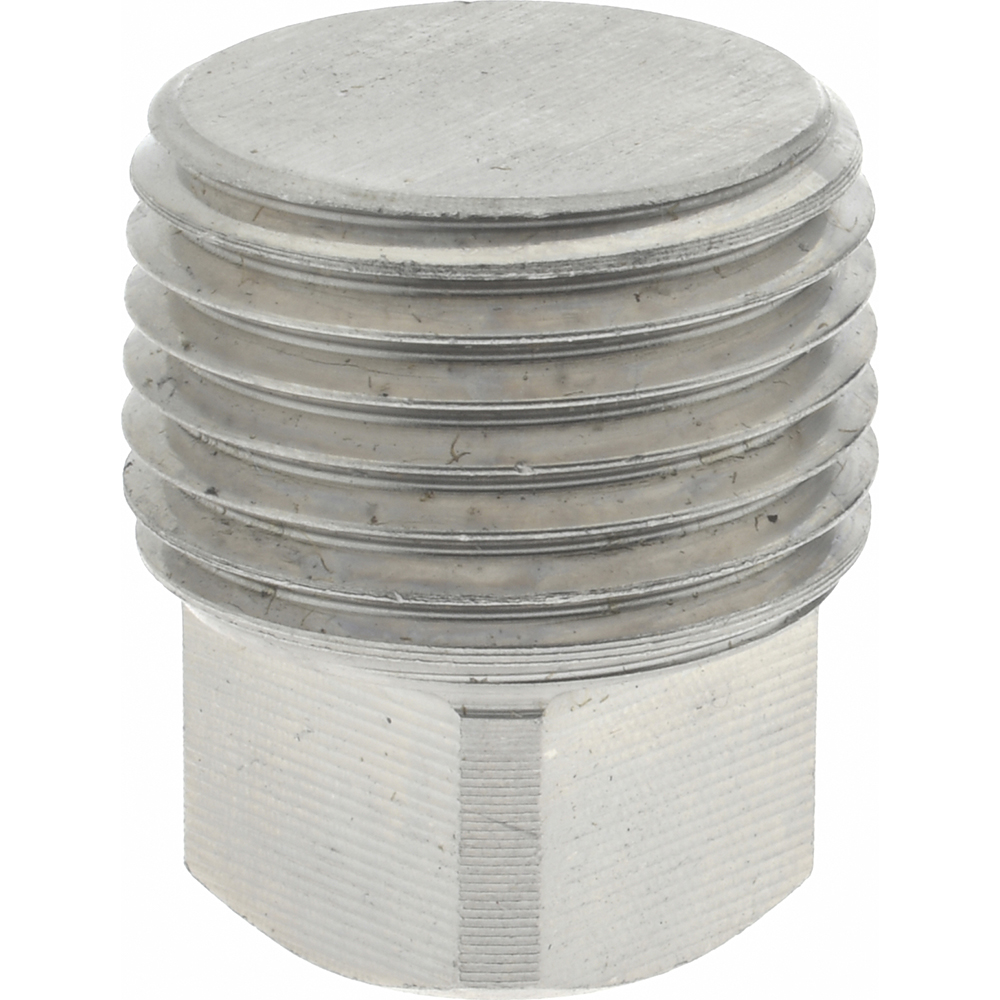 Merit Brass - Pipe Square Head Plug: 1/2", 304 & 304L Stainless Steel ...