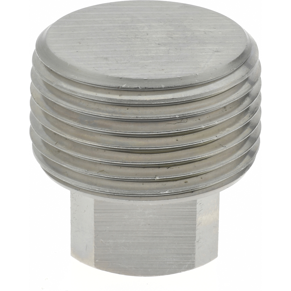 Merit Brass - Pipe Square Head Plug: 1", 304 & 304L Stainless Steel ...