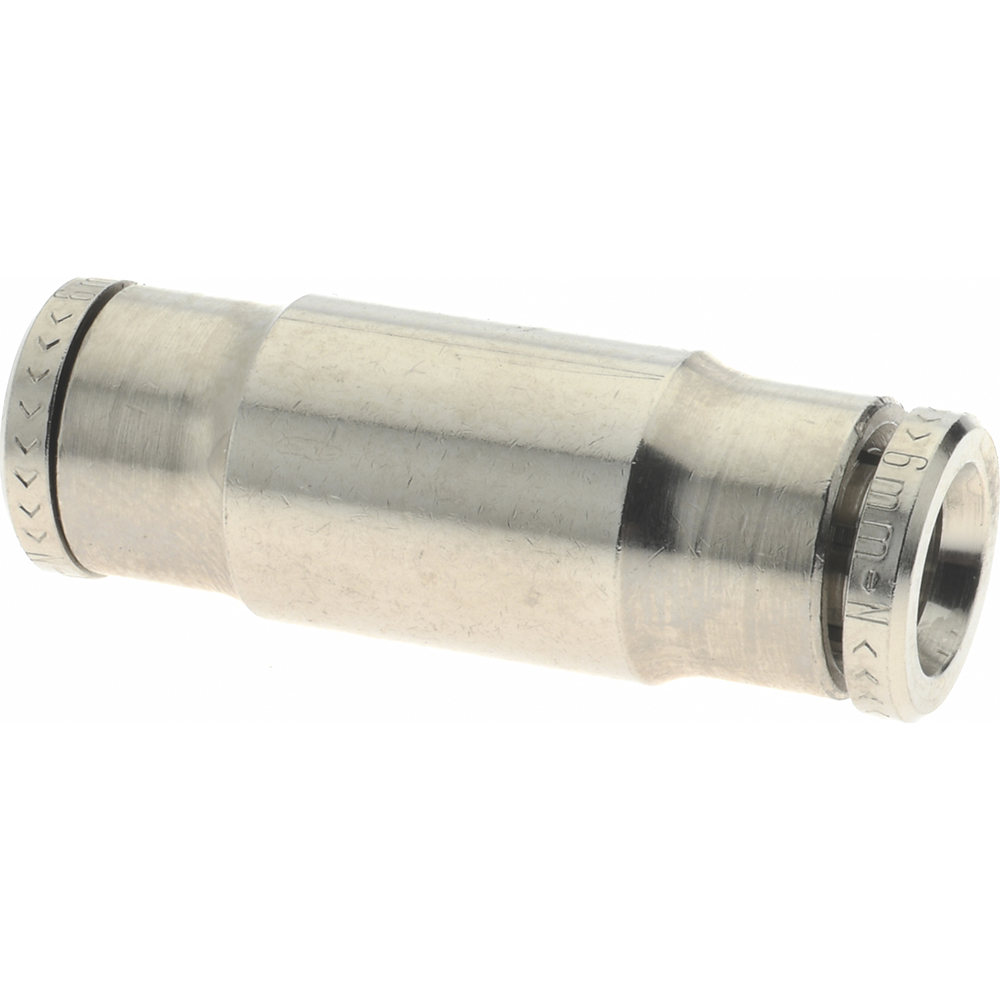 Norgren - Push-to-Connect Tube x Tube Fitting: Straight Connector, 6.00 ...