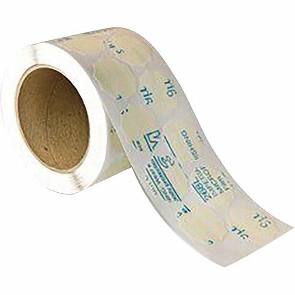 3M - 1-3/8" Dia PSA Disc Roll: 1200 Grit, 9 Grit Micron, Aluminum Oxide ...