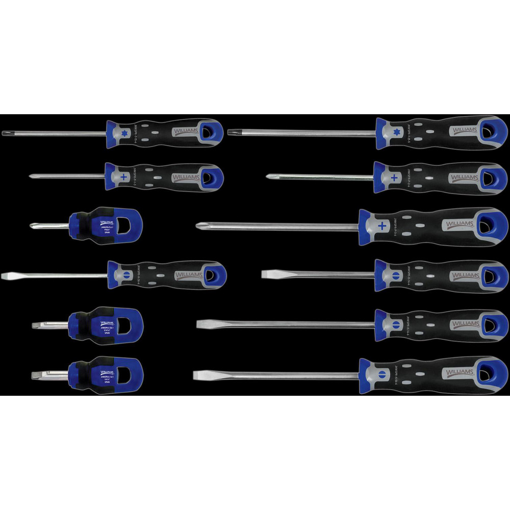 Williams - Screwdriver Sets: Screwdriver Types Included: Keystone ...