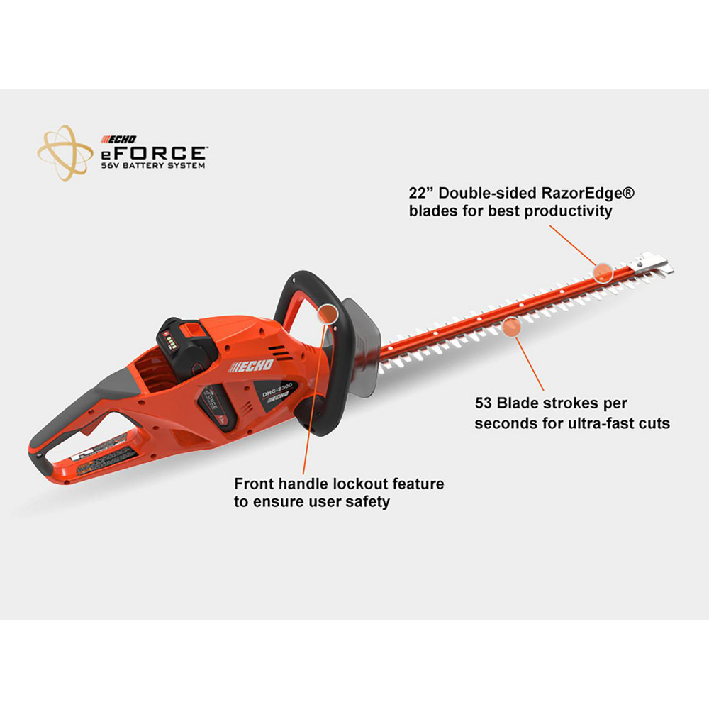 Echo - Edgers, Trimmers & Cutters: Power Type: Battery; Blade Type ...